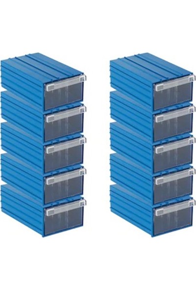 Sembol Plastik Çekmeceli Kutu 120 (10 Adet)