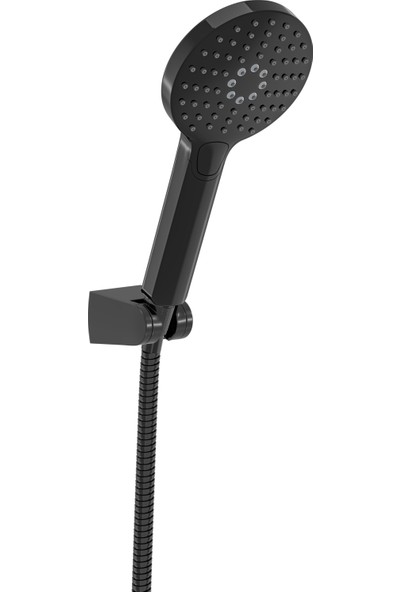 Valtemo Mafsallı Duş Takımı Rainmax (Komple Siyah) VS-7810 Valtemo Mafsallı Duş Takımı Rainmax (Komple Siyah) VS-7810