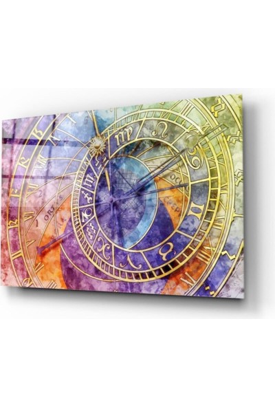 Zamanın Akısı Cam Tablo 50 x 70 cm Zamanın Akısı Cam Tablo 50 x 70 cm