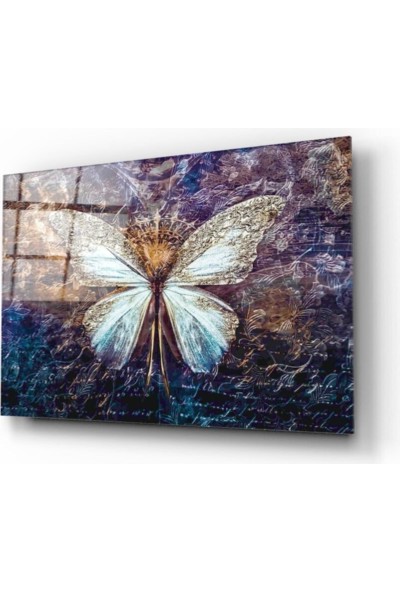 Kelebek Cam Tablo 3 50 x 70 cm