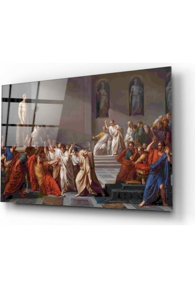 Antik Roma Cam Tablo 50 x 70 cm