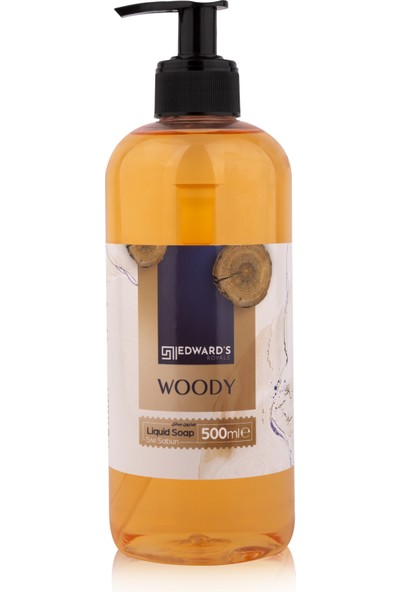 Woody Aromalı 500 ml Nemlendirici Etkili Sıvı Sabun Paraben Içermez Woody Aromalı 500 ml Nemlendirici Etkili Sıvı Sabun Paraben Içermez