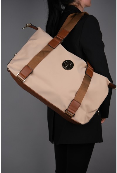 Luvi 1195 Kum Taba Kadın Günlük Çanta