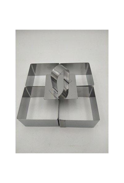 Kumsal Mutfak Puntalı Parfe Kare 4 Lü Set