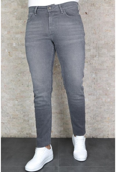 Hlt Jeans Erkek Koyu Gri Slim Fit Dar Kesim Esnek Likralı Denim Jeans Kot Pantolon Hltvalgrey-K Hlt Jeans Erkek Koyu Gri Slim Fit Dar Kesim Esnek Likralı Denim Jeans Kot Pantolon Hltvalgrey-K