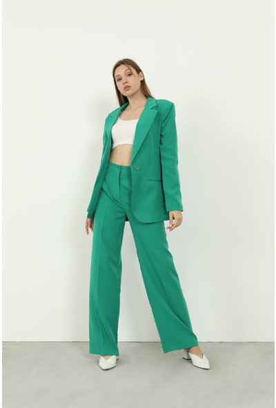 Foremia Retro Palazzo Takım-Koyu Yeşil