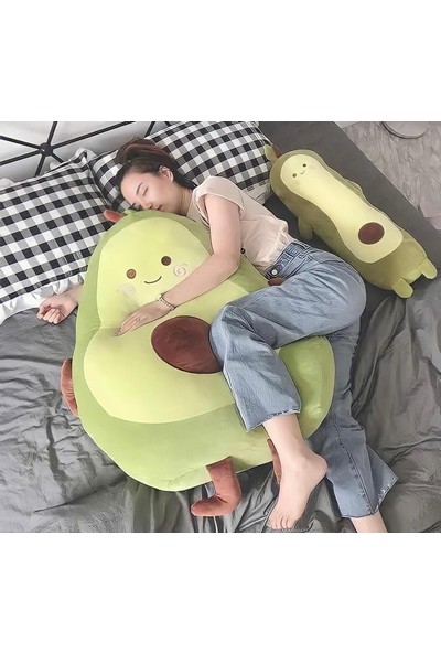 HV Concept Büyük Boy Avakado Peluş Yastık 80 cm HV Concept Büyük Boy Avakado Peluş Yastık 80 cm