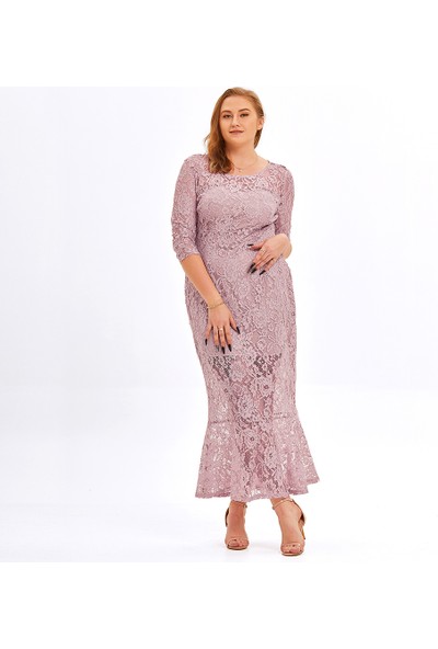 Xingchendarui Bahar - Yaz Günlük Zarif Nefes Alabilir Kadın Uzun Elbise (Yurt Dışından)