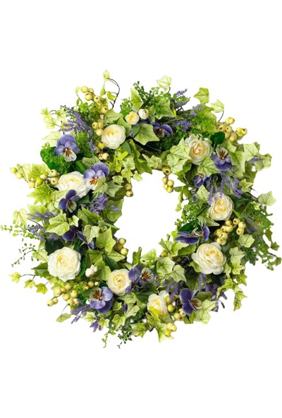 Dolity 40 cm Ön Kapı Çelenk Berry Çiçek Yapay Çiçekler Garland Buket Dekor (Yurt Dışından) Dolity 40 cm Ön Kapı Çelenk Berry Çiçek Yapay Çiçekler Garland Buket Dekor (Yurt Dışından)