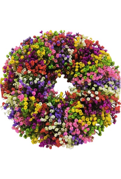 Dolity Bahar Yapay 40 cm Küçük Çiçek Çelenk Ön Kapı Dekorasyonu (Yurt Dışından) Dolity Bahar Yapay 40 cm Küçük Çiçek Çelenk Ön Kapı Dekorasyonu (Yurt Dışından)