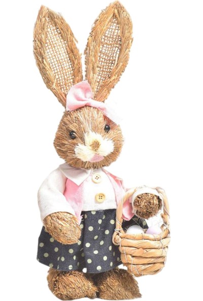 Dolity Yapay Saman Sevimli Ayakta Tavşan Ev Bahçe Dekorasyon (Yurt Dışından) Dolity Yapay Saman Sevimli Ayakta Tavşan Ev Bahçe Dekorasyon (Yurt Dışından)