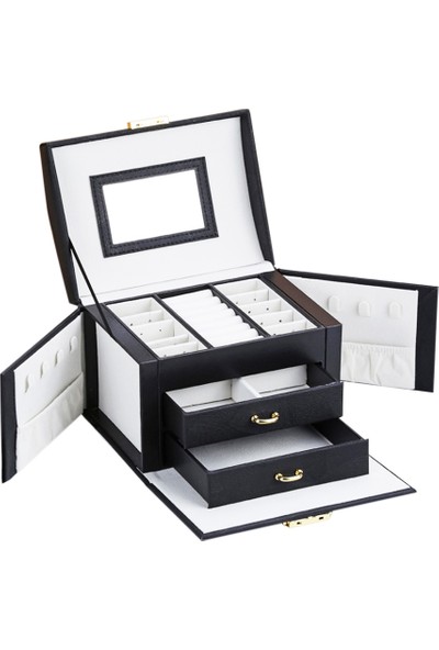 Kkmoon Çok Fonksiyonlu Mücevher Organizatör Kutusu Tepsi Tutucu (Yurt Dışından) Kkmoon Çok Fonksiyonlu Mücevher Organizatör Kutusu Tepsi Tutucu (Yurt Dışından)