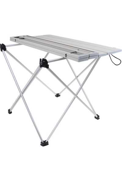 Dolity Açık Alüminyum Katlanır Piknik Kamp Masası Masa Gri 56.5X40.5X41 cm (Yurt Dışından)
