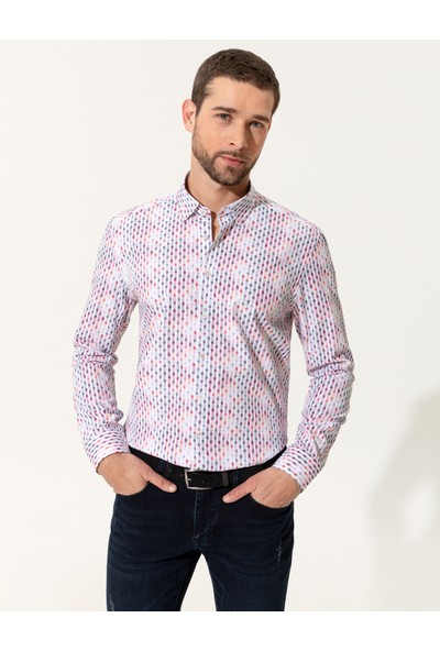 Pierre Cardin Gül Kurusu Slim Fit Gömlek 50249782-VR026
