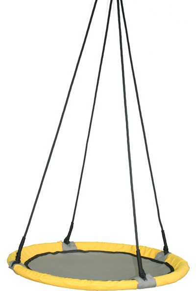 Çocuk ve Yetişkin Yuvarlak Kumaş Tavana Asılan Salıncak ( Orta Boy )