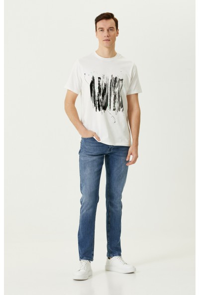 Network Slim Fit Açık Mavi Denim Pantolon