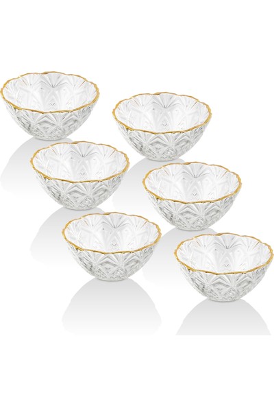 Rayan Gold Yaldızlı 6'lı Kase Rayan Gold Yaldızlı 6'lı Kase