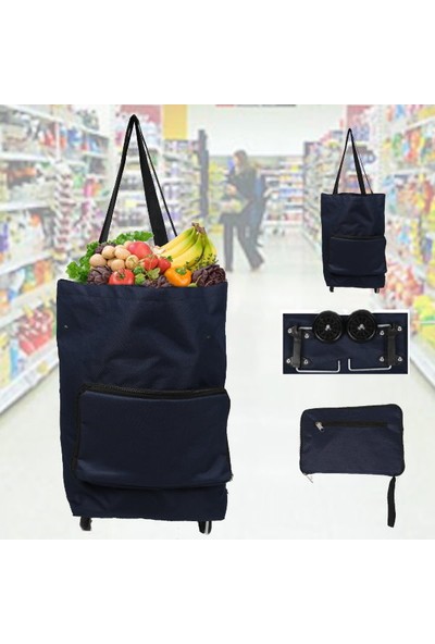 Gogka Katlanabilir Tekerlekli Pazar Market Alışveriş Çantası Taşınabilir Market Arabası Çanta Gogka Katlanabilir Tekerlekli Pazar Market Alışveriş Çantası Taşınabilir Market Arabası Çanta