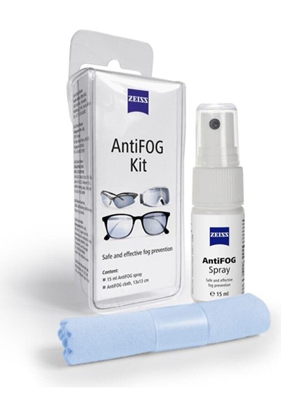 Zeiss Antifog Buğu Önleyici Sprey Seti