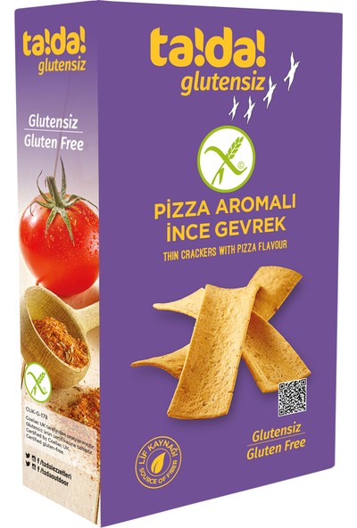 Glutensiz Pizza Aromalı Ince Gevrek 85 G Glutensiz Pizza Aromalı Ince Gevrek 85 G