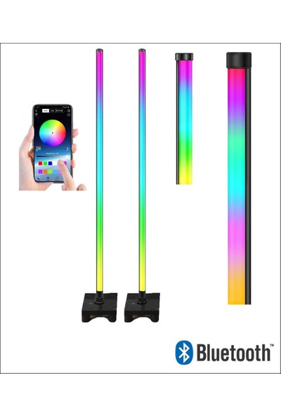 Eye Led Magıc LED Lambader 50 cm Bluetooth Çiftli Set Eye Led Magıc LED Lambader 50 cm Bluetooth Çiftli Set