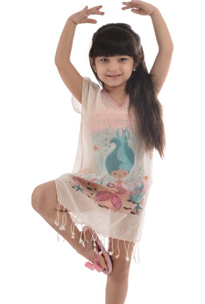 Dosimira Yakalı Deniz Kızı Çocuk Pareo