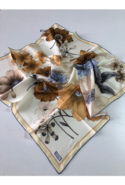 Vakko Yeni Sezon %100 Ipek Tivil Desenli Eşarp Vakko Yeni Sezon %100 Ipek Tivil Desenli Eşarp