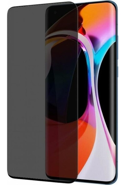 Huawei Y9 Prime 2019 Hayalet Ekran Koruyucu Yandan Bakınca Görünmeyen