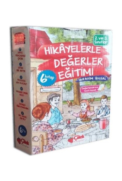 Hikayelerle Değerler Eğitimi 6 Kitap Set Hikayelerle Değerler Eğitimi 6 Kitap Set