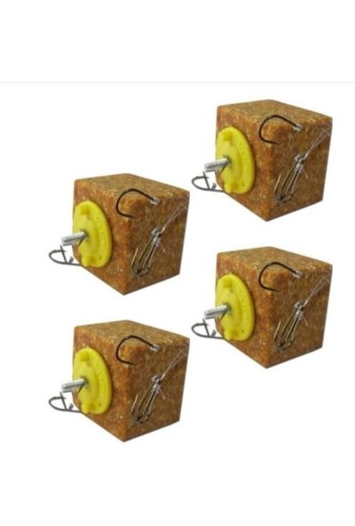 Trakav Küspeli Sazan Dip Takımı 4 Iğneli 4 Adet Trakav Küspeli Sazan Dip Takımı 4 Iğneli 4 Adet