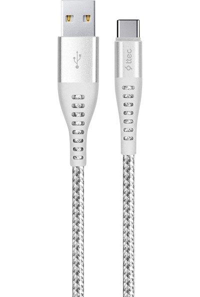 Ttec Ekstra Dayanıklı Type-C Şarj Kablosu 150CM