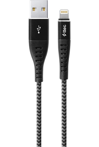 Ttec Ekstra Dayanıklı İphone Şarj Kablosu 150Cm.