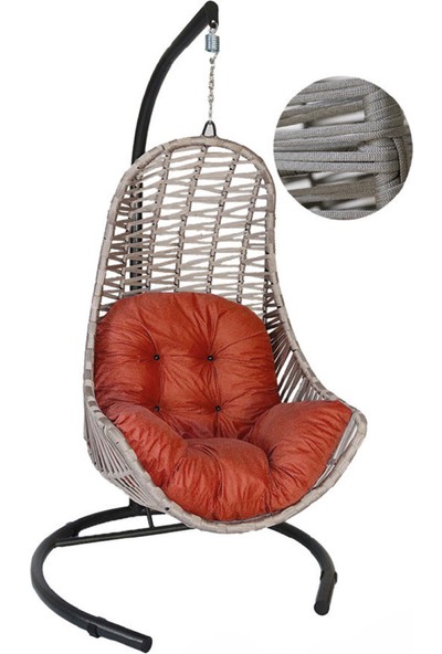 Pazargo Bahçe ve Balkon Salıncağı - Kule Makrome