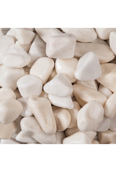 PearlHaus Beyaz Dolomit Taş Bahçe Dekor Süs Peyzaj 2-4 cm PearlHaus Beyaz Dolomit Taş Bahçe Dekor Süs Peyzaj 2-4 cm
