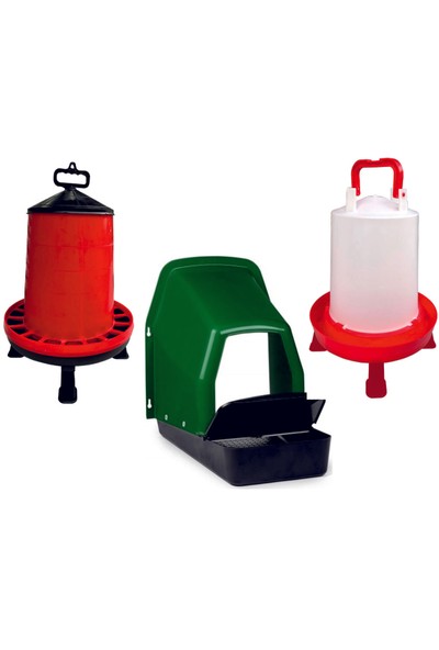 Kanatlı Shop 12 Lt Suluk 15 kg Yemlik Otomatik Folluk 3 Kanatlı Shop 12 Lt Suluk 15 kg Yemlik Otomatik Folluk 3