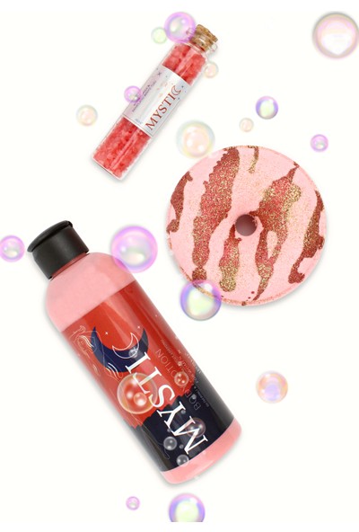 Irshı Mystic - 3'lü Vücut Bakım Seti - Vanilya & Krema Kokulu - Vegan & Crueltyfree