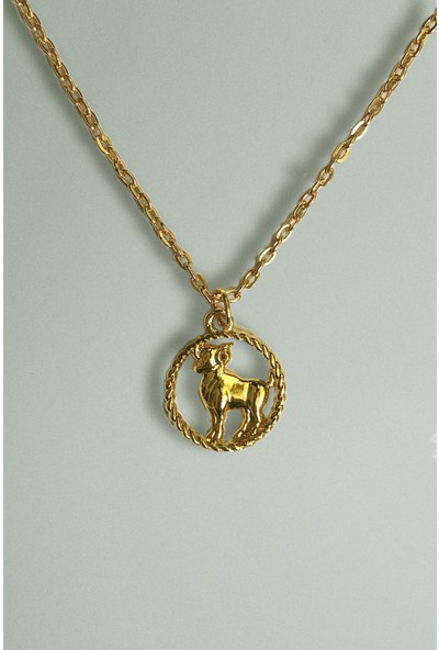 Lil'adore Koç Burcu Gold Kolye