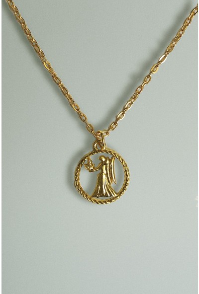 Lil'adore Başak Burcu Gold Kolye