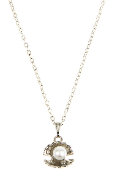 Lil'adore Gümüş Inci Midye Kolye