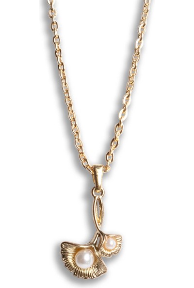 Lil'adore Inci Çiçek Gold Kolye Lil'adore Inci Çiçek Gold Kolye