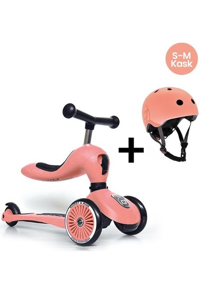 Scoot And Ride Highwaykick 1 Scooter + Kask S-M Kavuniçi 96353-96363 Scoot And Ride Highwaykick 1 Scooter + Kask S-M Kavuniçi 96353-96363