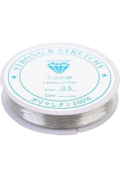 Tahan 3X10M Temizle Elastik Iplik, Mücevherat Yapımı Için Sıkı Kordon 0.5mm 3 Adet (Yurt Dışından) Tahan 3X10M Temizle Elastik Iplik, Mücevherat Yapımı Için Sıkı Kordon 0.5mm 3 Adet (Yurt Dışından)