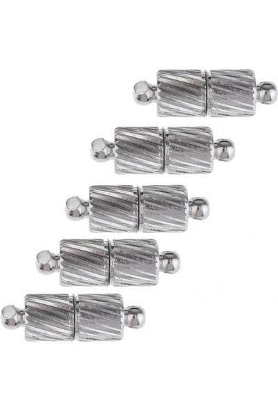 Tahan 2x 5 Takım Gümüş Manyetik Klipsler Takı Yapımı Kolye Bulguları Için 15MM (Yurt Dışından) Tahan 2x 5 Takım Gümüş Manyetik Klipsler Takı Yapımı Kolye Bulguları Için 15MM (Yurt Dışından)