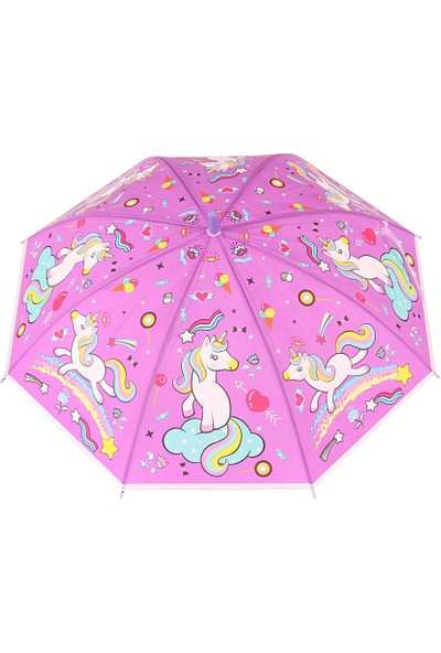 buradanaldım Düdüklü Çocuk Şemsiyesi Unicorn Desenli buradanaldım Düdüklü Çocuk Şemsiyesi Unicorn Desenli