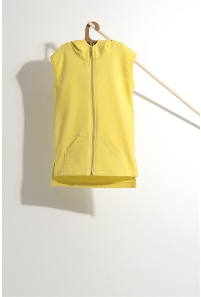 Cantoy Kız Erkek Çocuk Kapşonlu Kolsuz Yelek Cantoy Kız Erkek Çocuk Kapşonlu Kolsuz Yelek