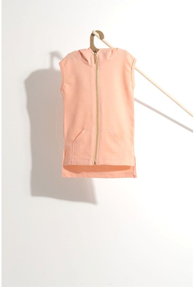 Cantoy Kız Erkek Çocuk Kapşonlu Kolsuz Yelek Cantoy Kız Erkek Çocuk Kapşonlu Kolsuz Yelek