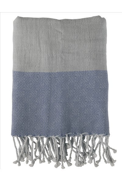 Dandalas Keten-Pamuk Karışımı El Dokuması Peştemal