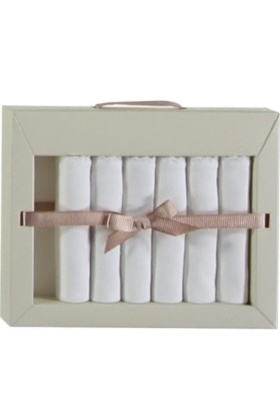 Cap More %100 Pamuk Anti Alerjenik Bebek 7'li Ağız Mendili