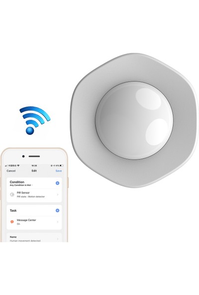 Generic YPI21 Wifi Insan Vücudu Kızılötesi Sensörü (Yurt Dışından) Generic YPI21 Wifi Insan Vücudu Kızılötesi Sensörü (Yurt Dışından)
