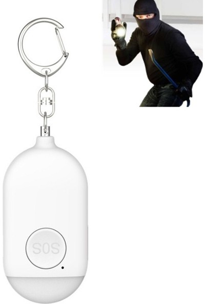 Generic 130DB Şarj Edilebilir Anti-Kurt Alarmı Beyaz (Yurt Dışından) Generic 130DB Şarj Edilebilir Anti-Kurt Alarmı Beyaz (Yurt Dışından)